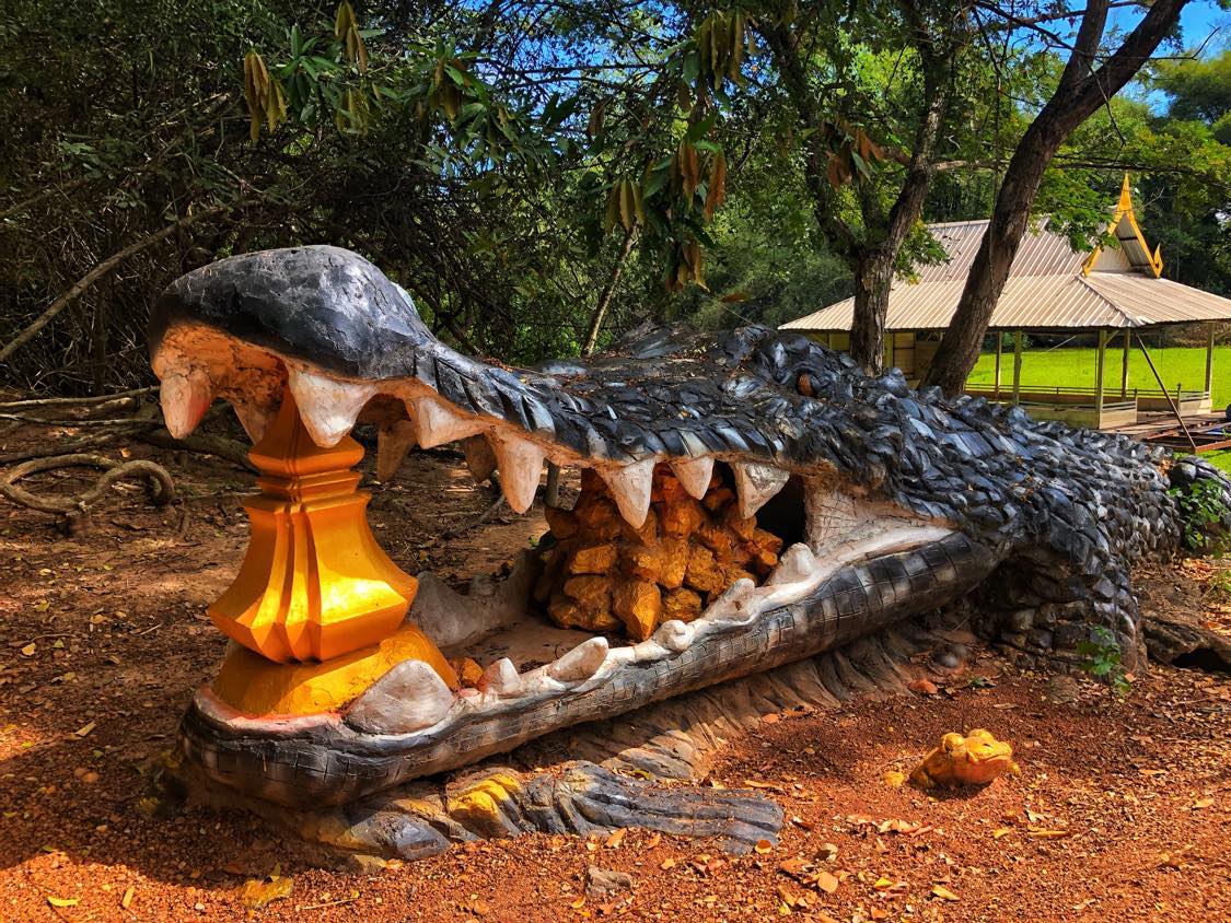 Wat Tha Wang Hin | Crocodile Temple | Sakon Nakhon
