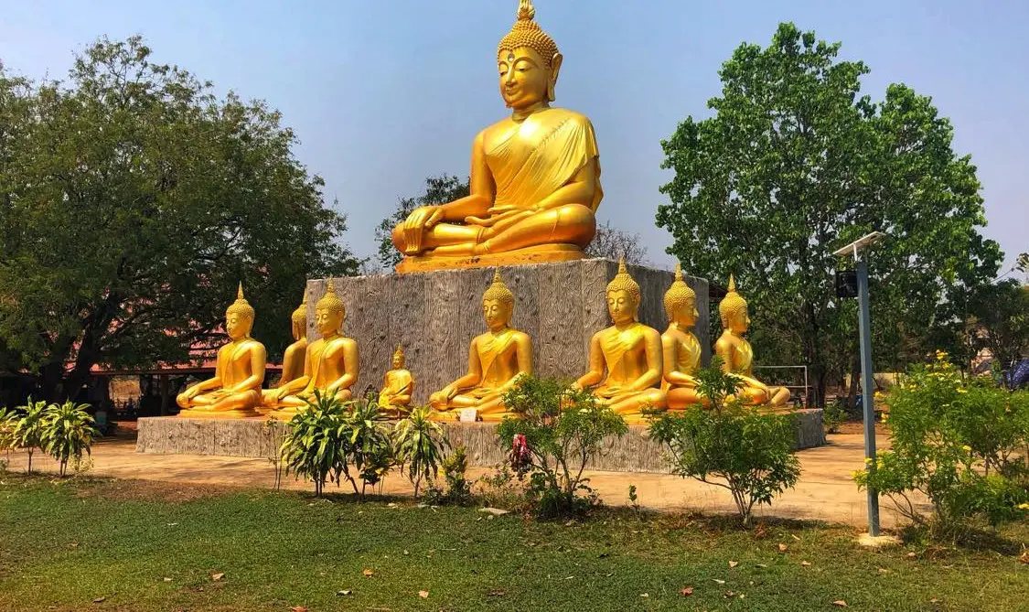 Khok Sa-at Priest’s Camp Site | Buddha Touching the Earth