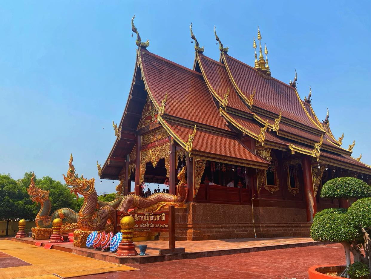 Wat Sawang Hua Na Kham | Kalasin Temples in Thailand