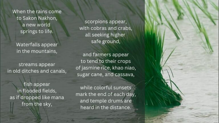 Thai Poetry in English: Book of Poems About Thailand