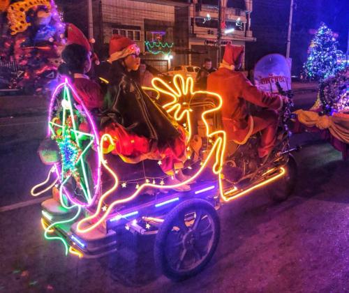 Thailand Christmas Star Parade Festival | Ban Tha Rae